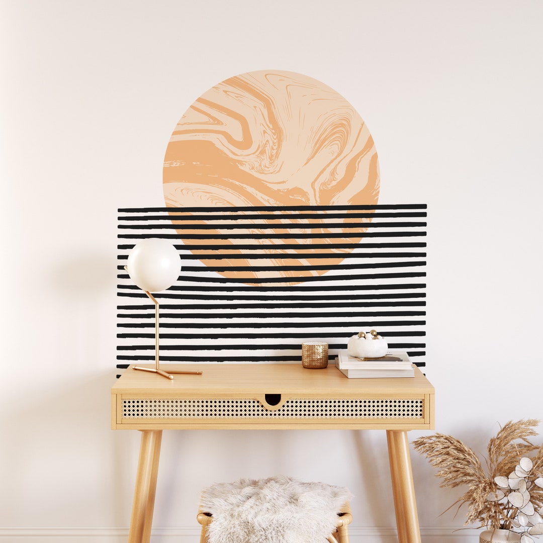 Circle Wall Decals - Geometric Wall Stickers, Nursery Room Removable ...