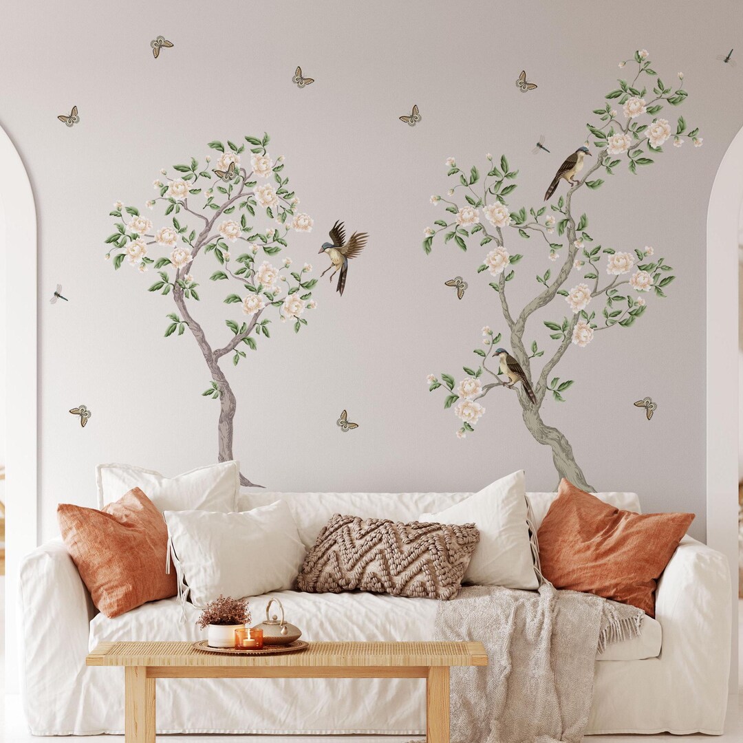 Tree Wall Decals Nursery - Large Wall Decal for Kids, Wall Mural ...