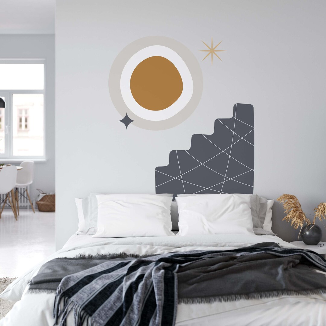 Geometric Removable Wall Decals for Office Decor, Decor for Living Room ...