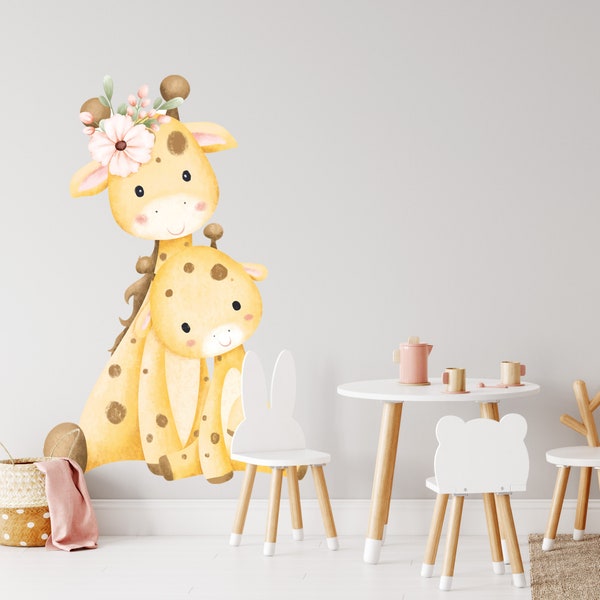 Baby Giraffe Decals - Etsy