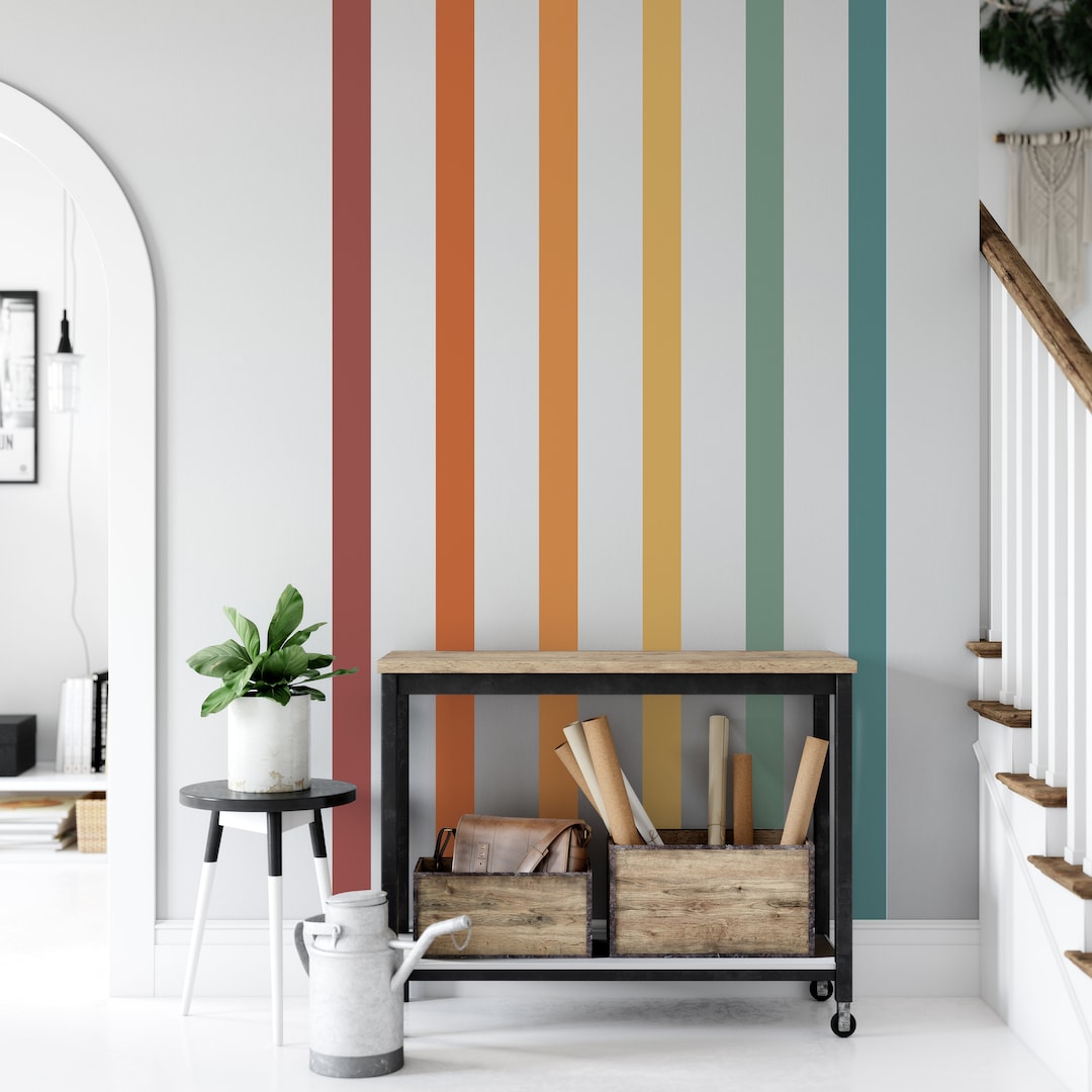 Lines Wall Decals - Geometric Wall Stickers, Kids Room Wall Decor ...