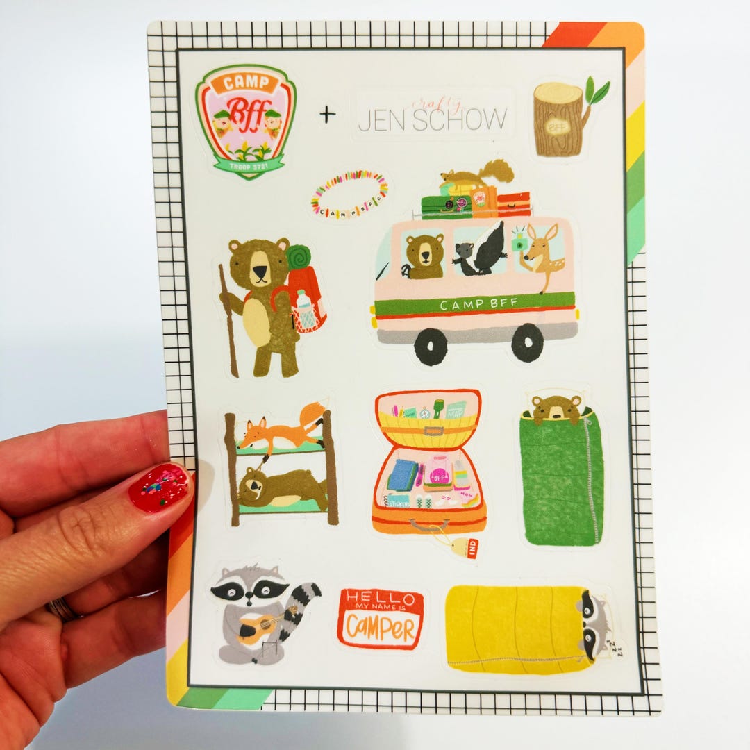 Camp BFF by Crafty Jen Schow - Etsy
