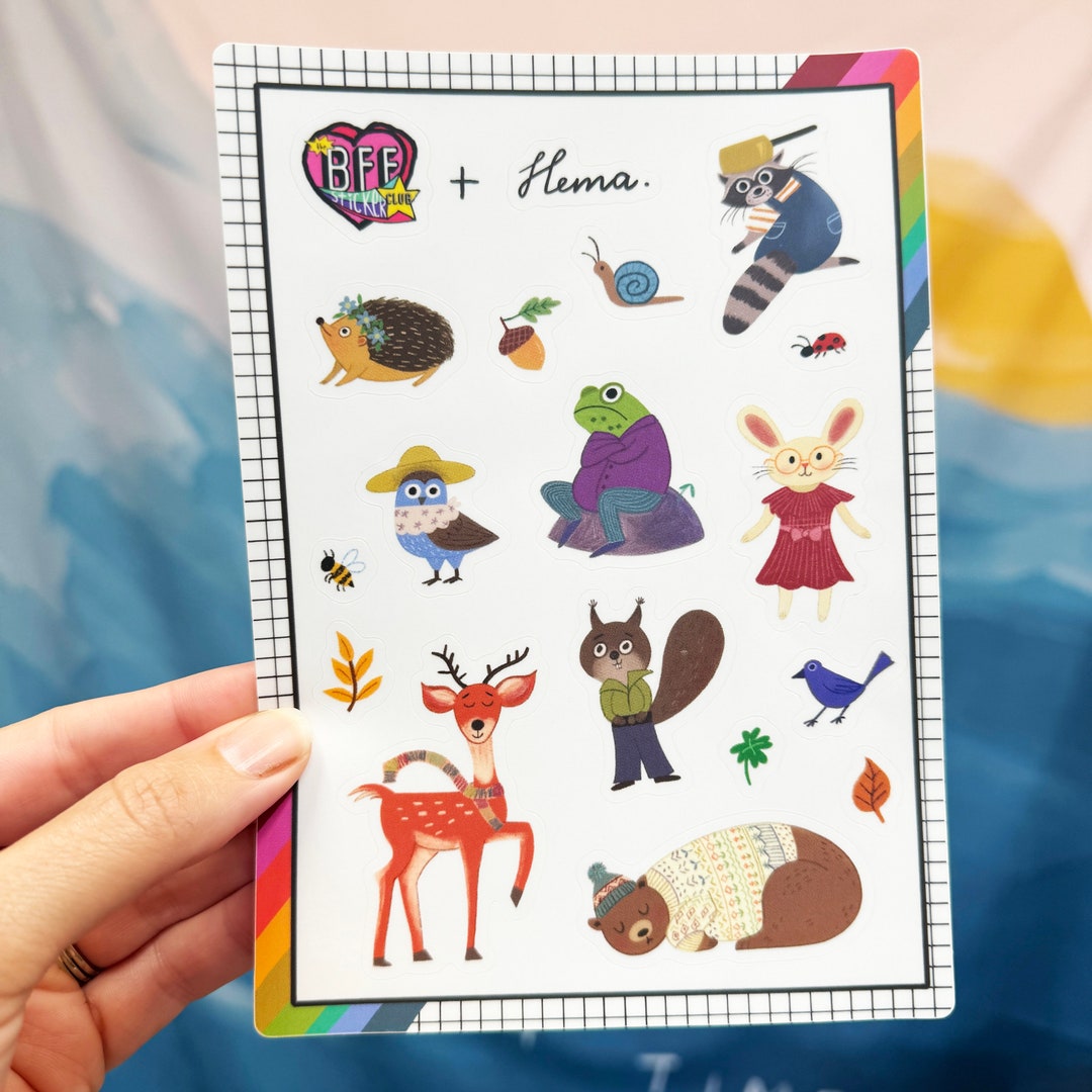 Hema Priya + the BFF Sticker Club - Etsy