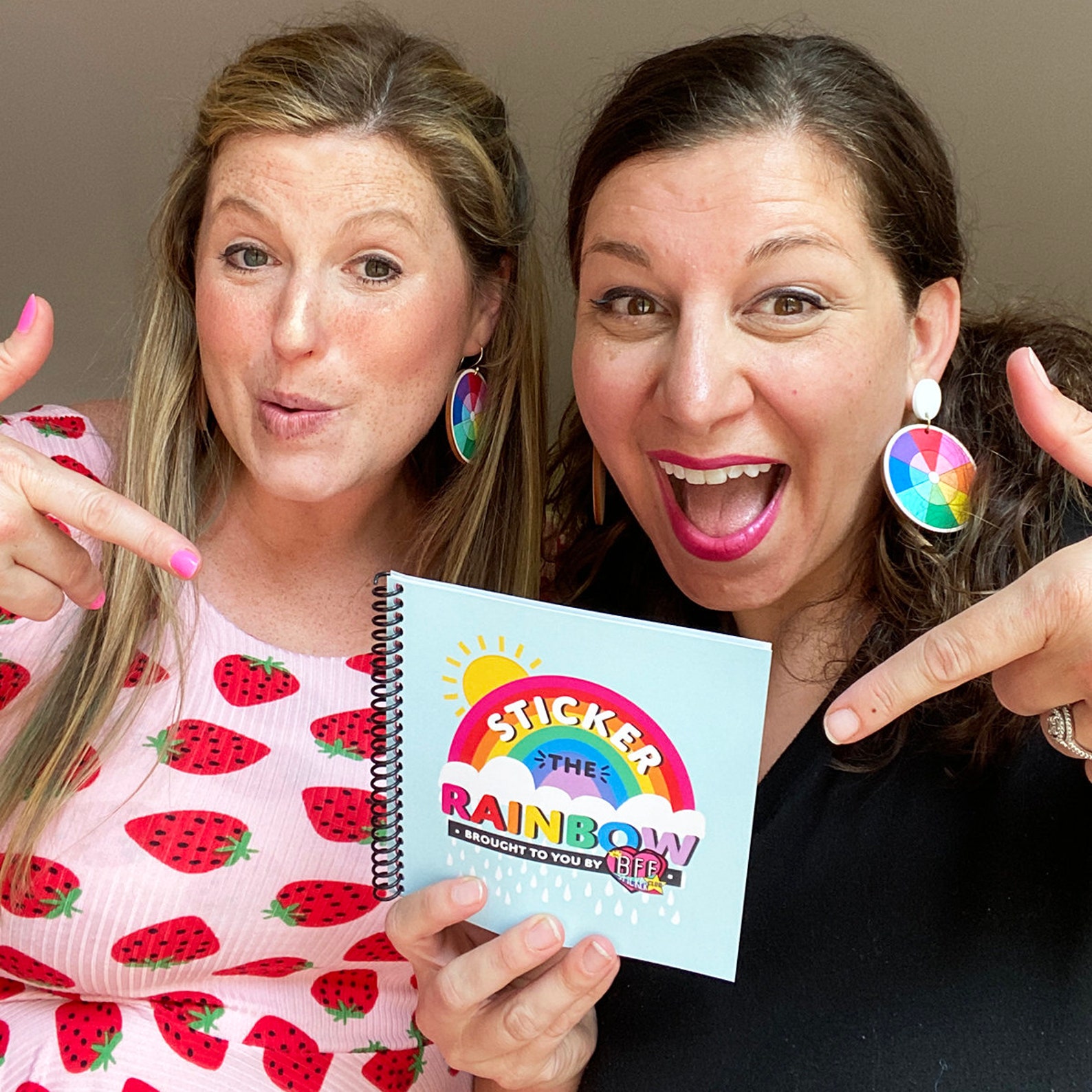 Sticker the Rainbow Book Sticker Book Sticker Activity Rainbow Sticker ...