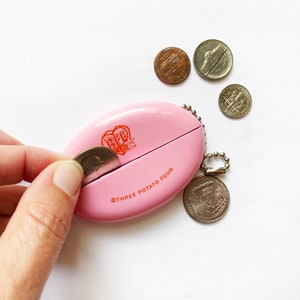 Sticker Money Rubber Squeeze Coin Pouch - Etsy