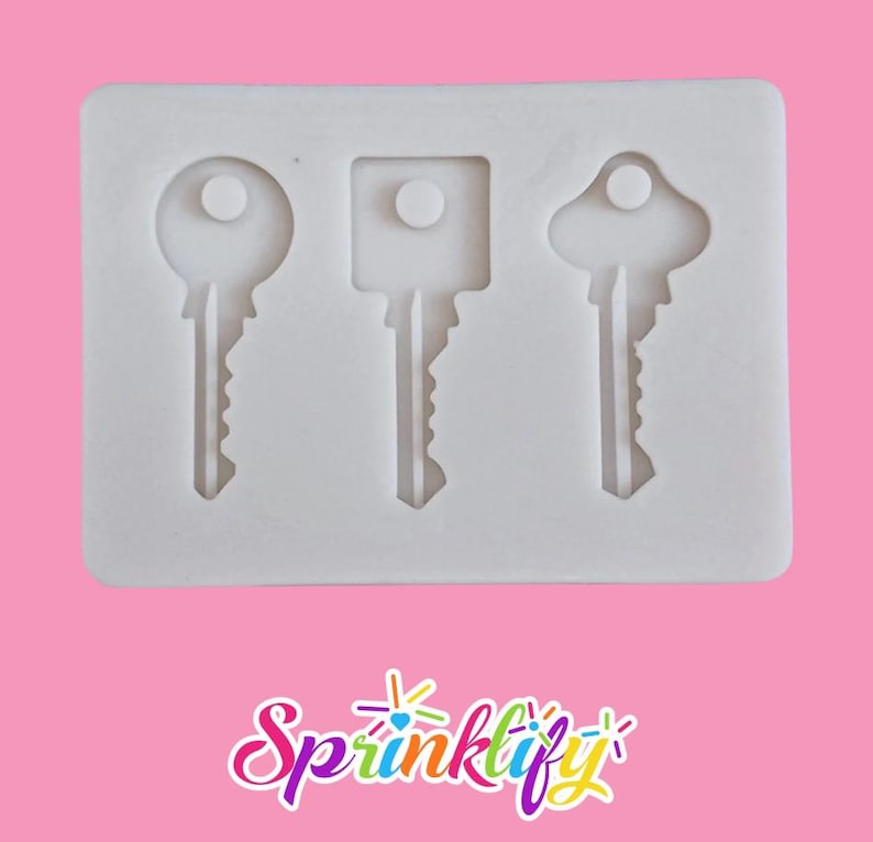 SPRINKLIFY Keys Variety Mold, Fondant Mold, Realtor Cake Decoration ...