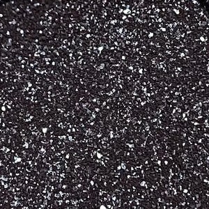 EDIBLE GLITTER in BLACK for Cake Decoration, Desserts, Chocolate ...