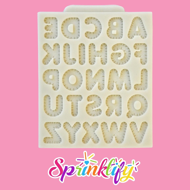 Silicone Alphabet Letters Molds - Etsy