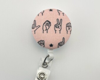 Asl Badge Holder - Etsy