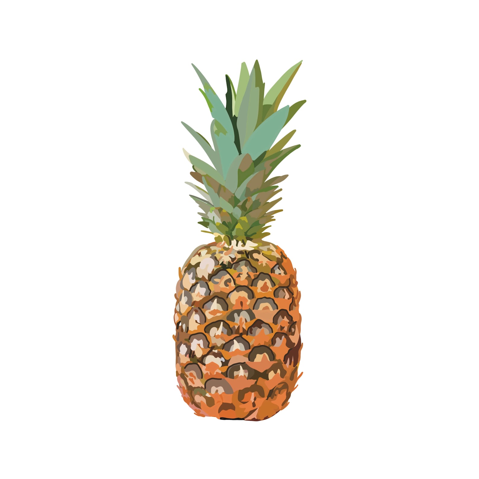 Ananas Digital Download Art / Pritntable - Etsy Italia
