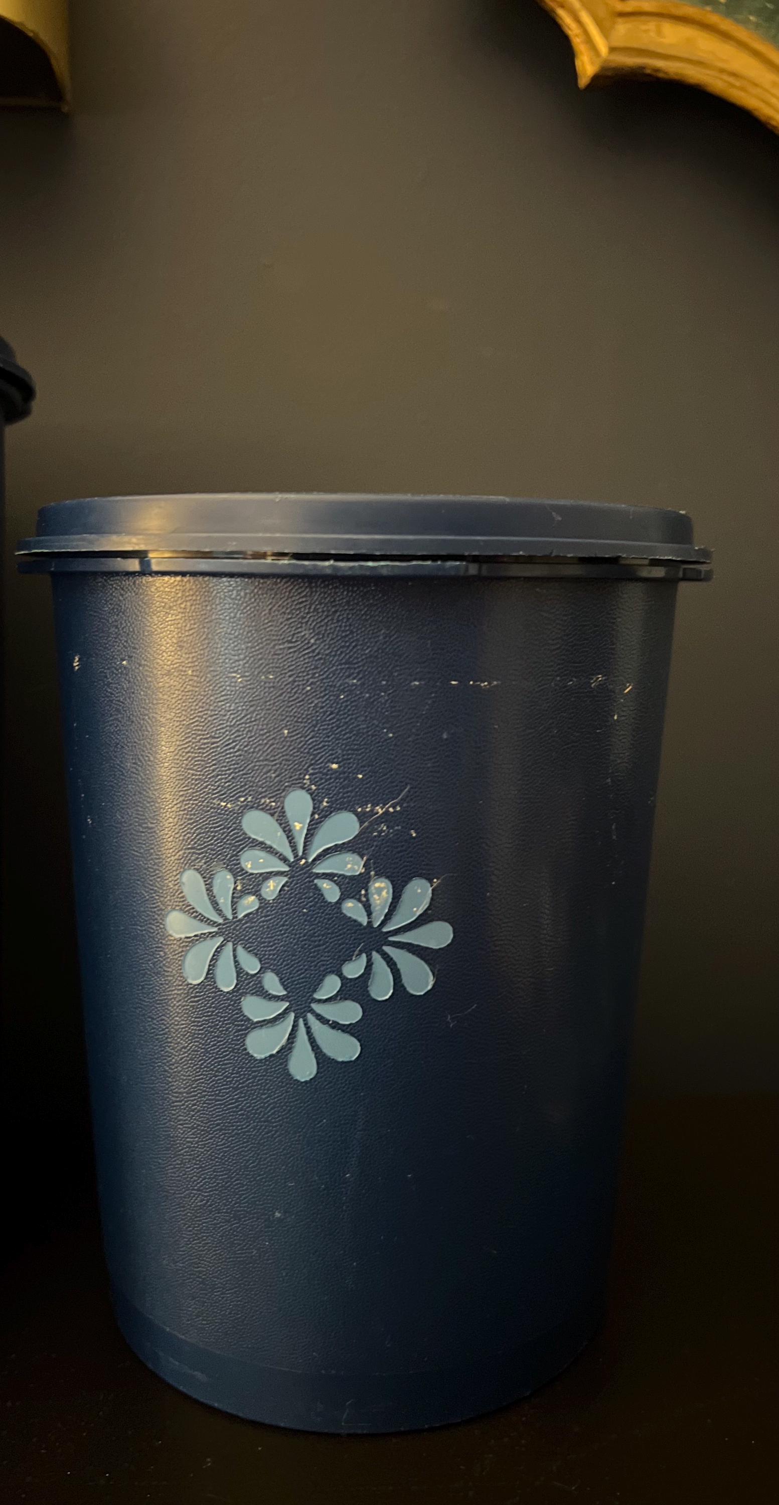 Set of 3 Tupperware Blueberry Canisters - Etsy