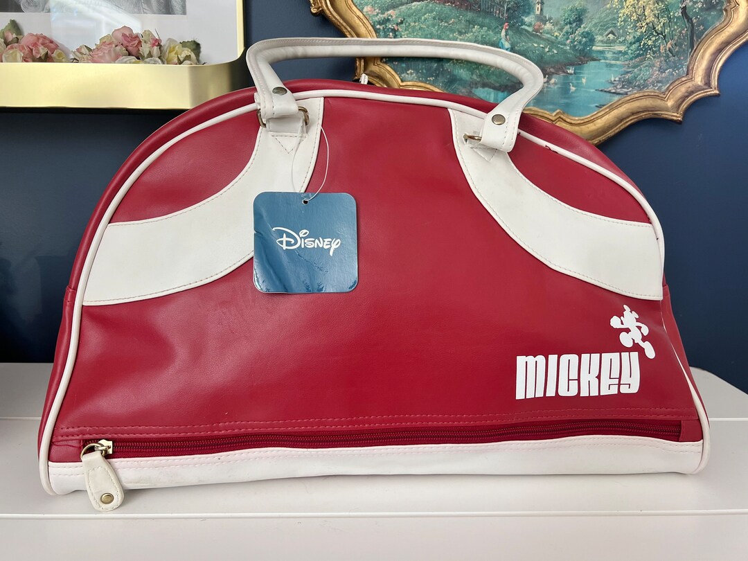 Mickey Vinyl Duffel Bag by Disney - Etsy