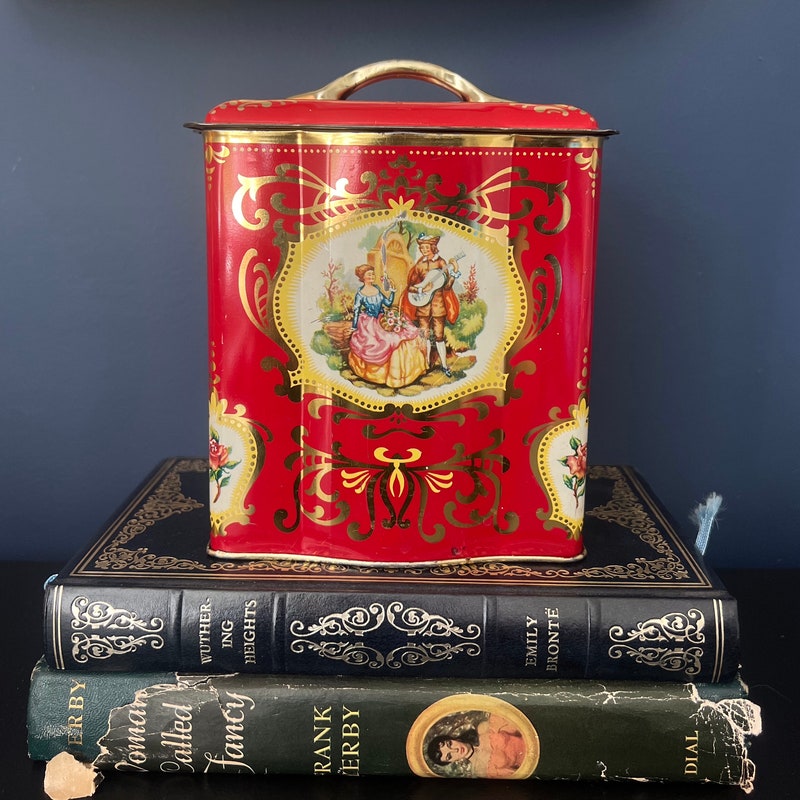 English Biscuit Tin - Etsy