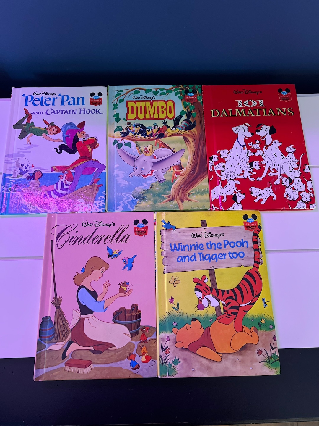 Disney’s Wonderful World of Reading Set of 5 Books - Etsy