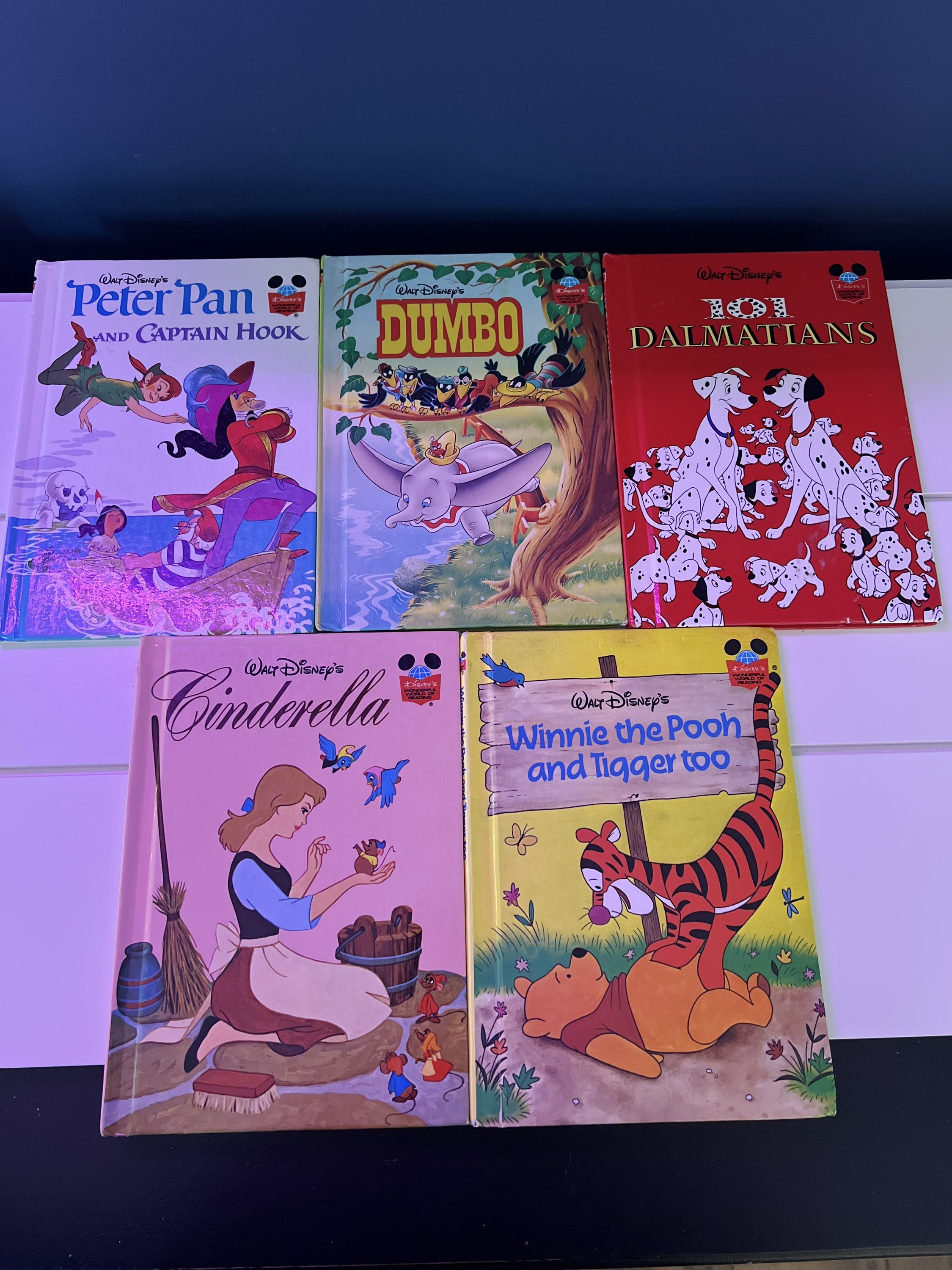 Disneys Wonderful World of Reading Set of 5 Books - Etsy