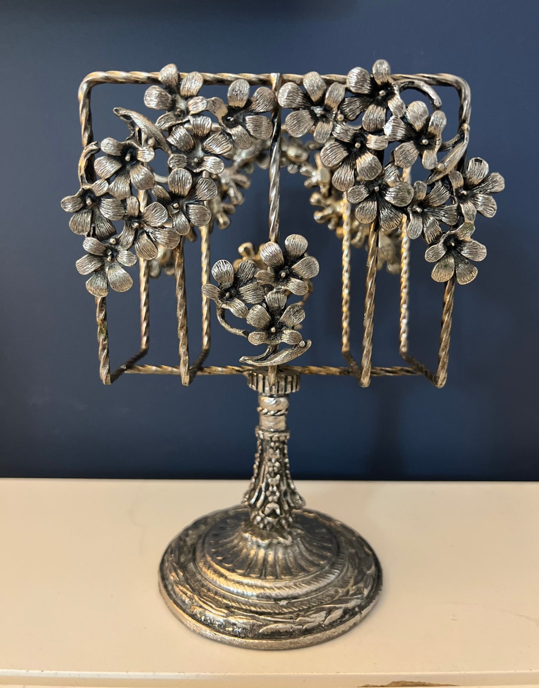 Matson Hollywood Regency Sliver Plated Napkin/letter Holder - Etsy