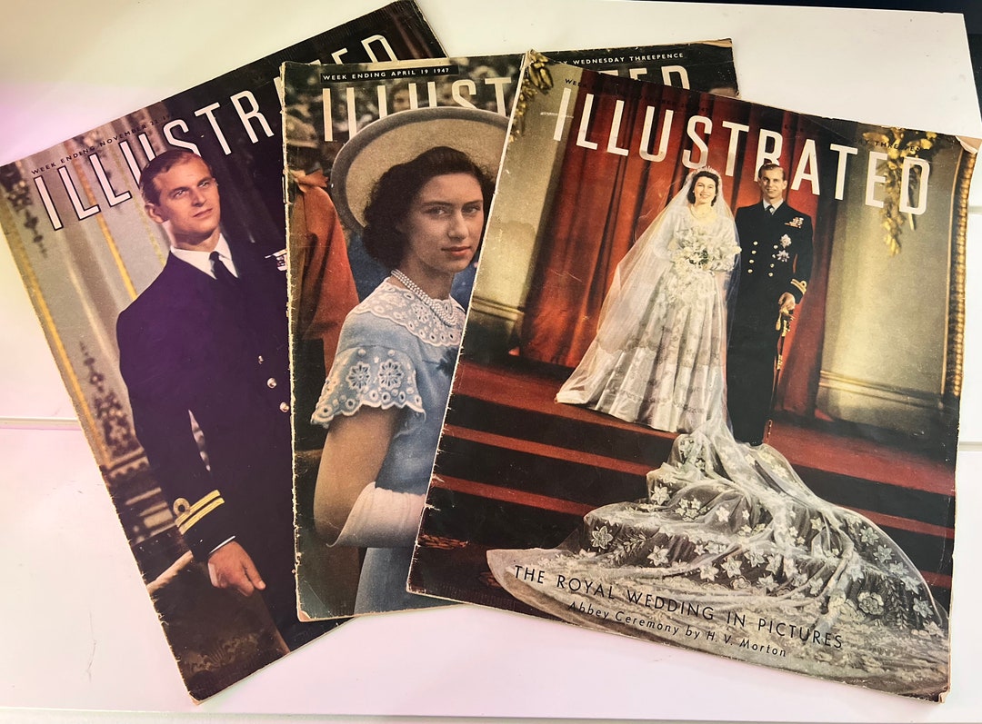 Set of 3 Vintage Illustrated British Magazines - Etsy
