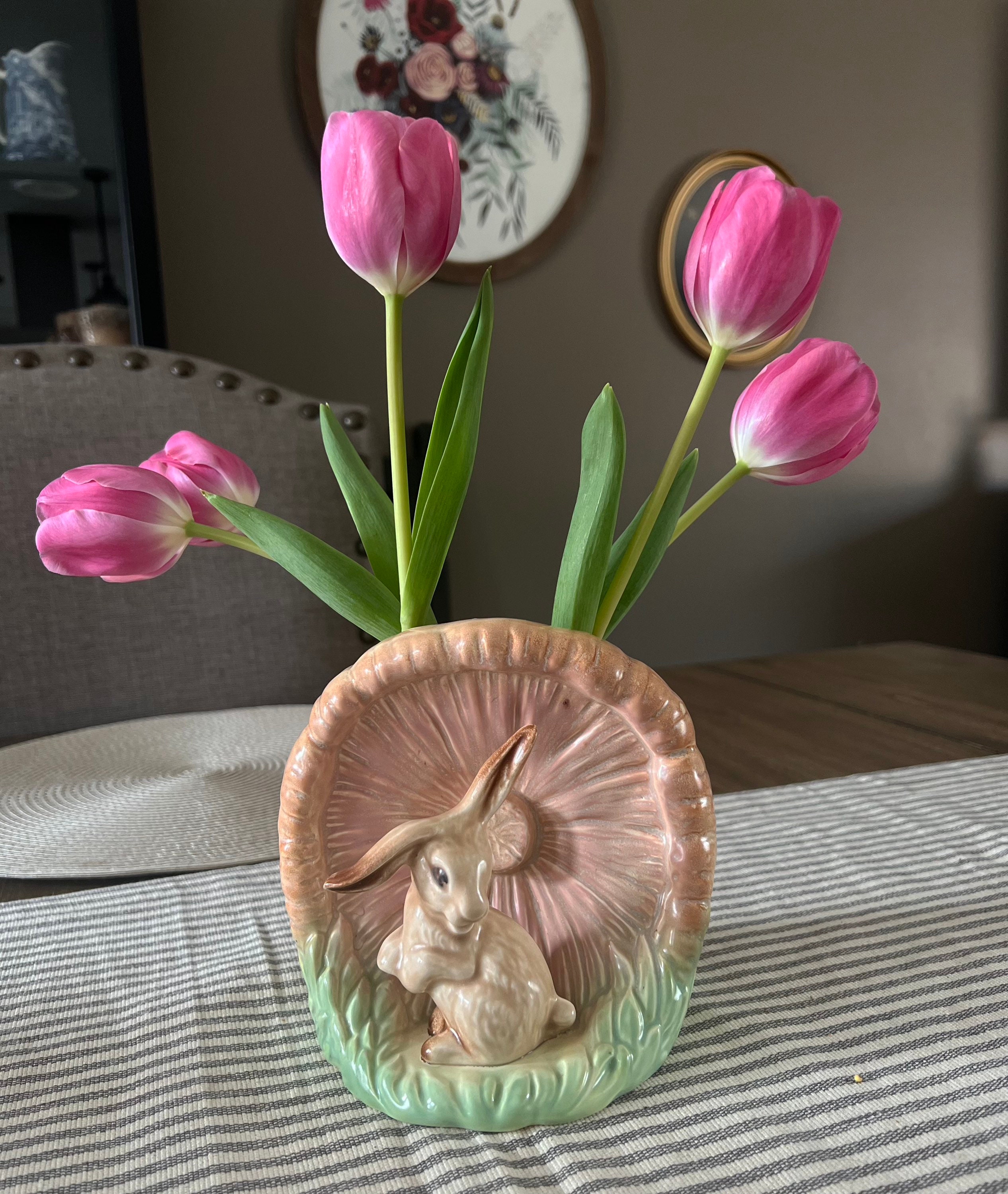 Vintage Sylvac Rabbit Planter - Etsy