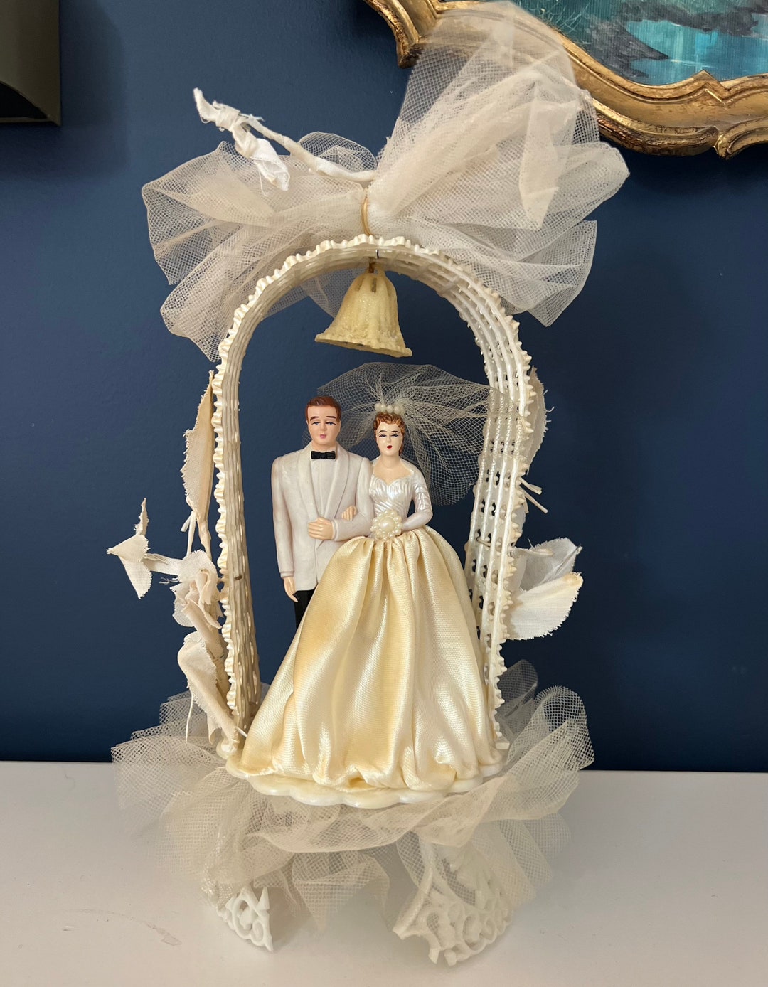 Vintage 1950’s Cake Topper - Etsy