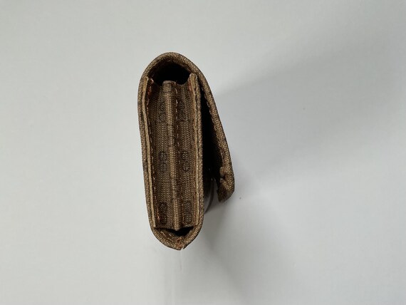 Repurposed Vintage Gucci Monogram Canvas Small Wallet - Gem