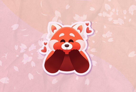 Paper Stickers Paper & Party Supplies Turning Red Sticker Mei Lee ...