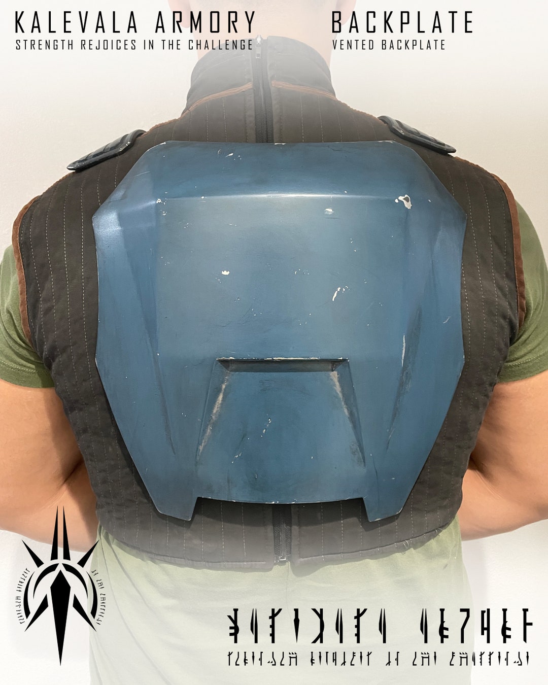 Kalevala Armory Custom Sized Backplate Vented - Etsy