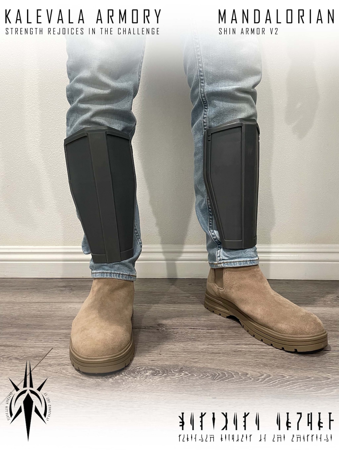 Kalevala Armory Custom Shin Armor V2 - Etsy