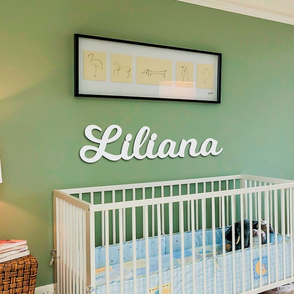 Nursery Name Signs Choose Font - Etsy