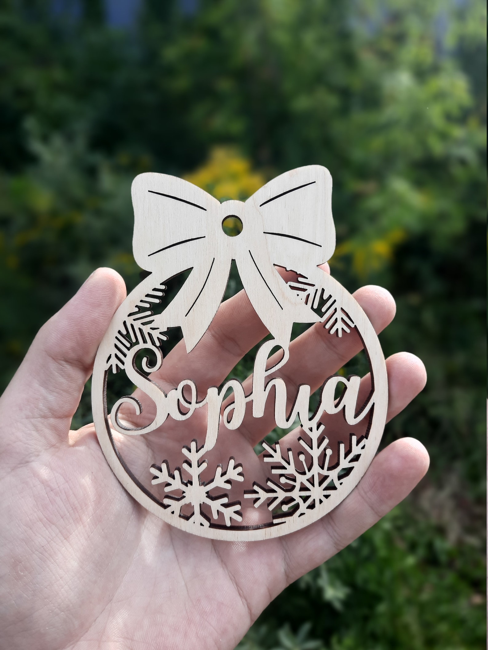 Personalized Christmas Ornaments Custom Christmas Tree Decor - Etsy