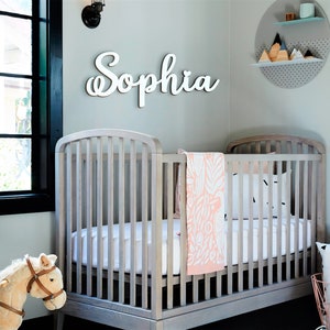 Personalized Wooden Name Sign for Nursery Custom Name Sign Name Wall ...