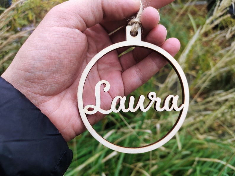 Personalized Christmas Ornaments Custom Christmas Tree Decor - Etsy