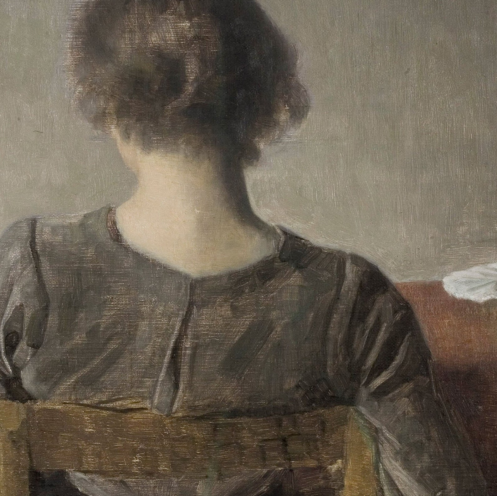 Rest | Digital Printable Art | Vintage Oil Painting Portrait of a Woman ...