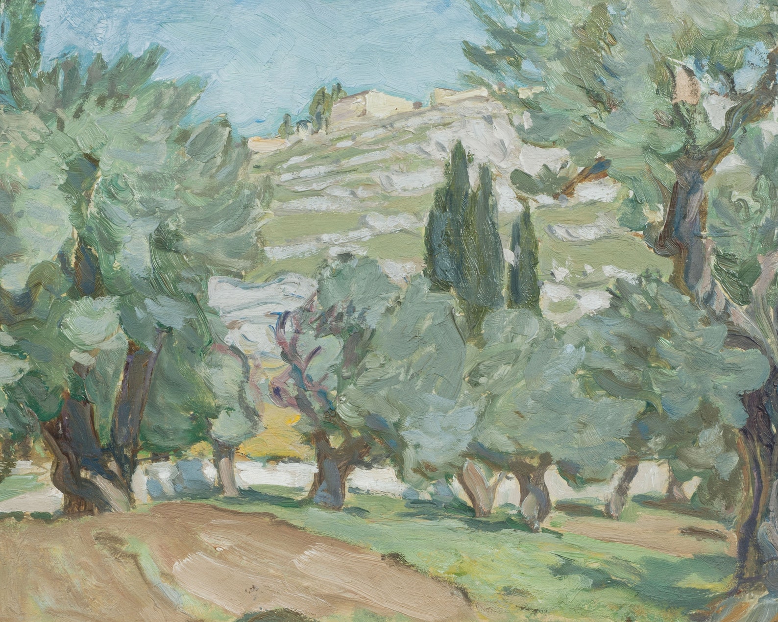 Grove of Trees | Digital Printable Art | Vintage Mediterranean ...