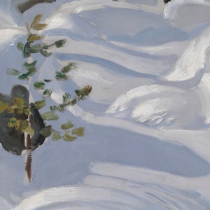 Snowdrift | Digital Printable Art | Vintage Winter Snowy Landscape ...