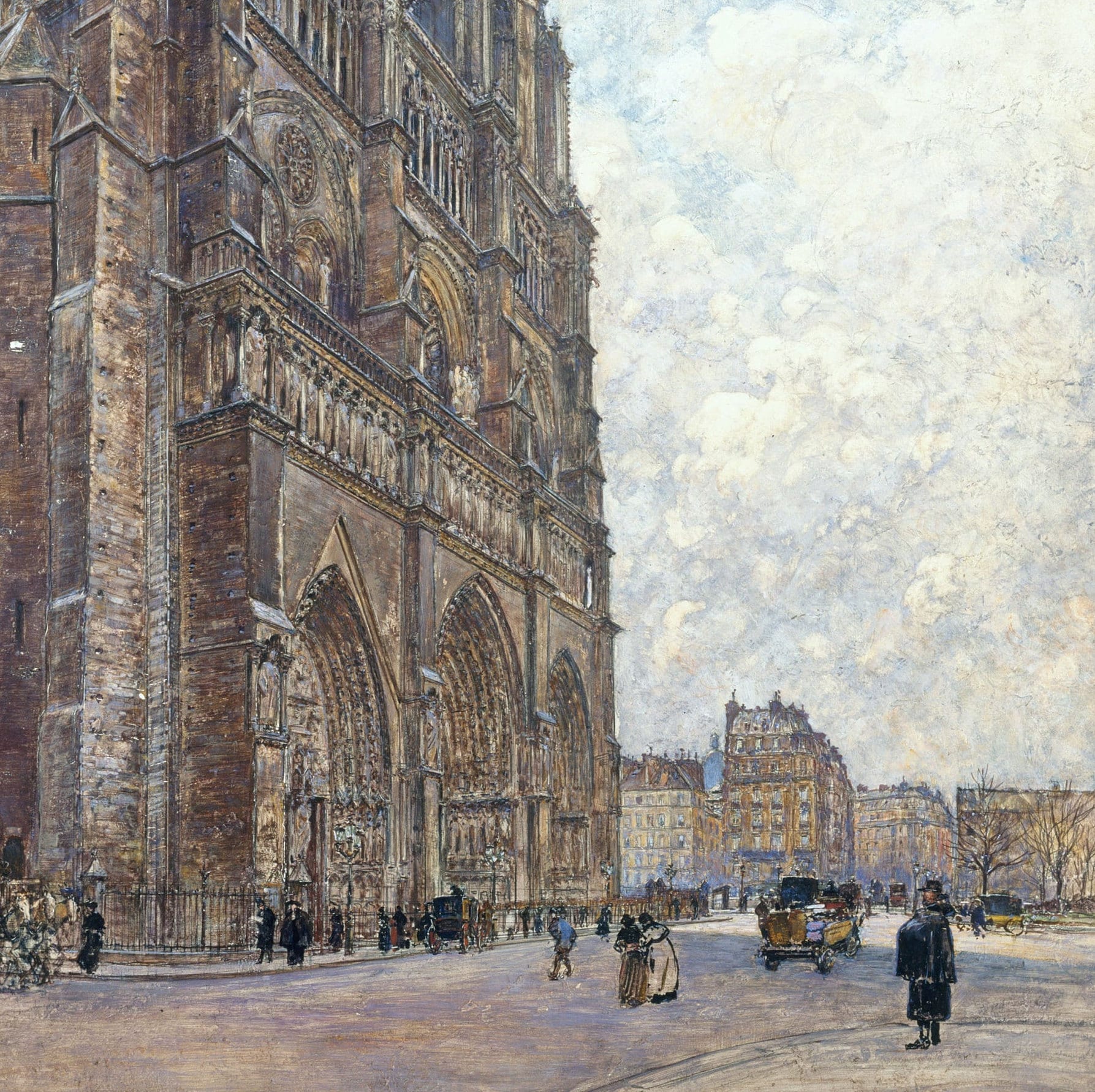 Vintage Notre Dame Cathedral Print Digital Printable Art - Etsy