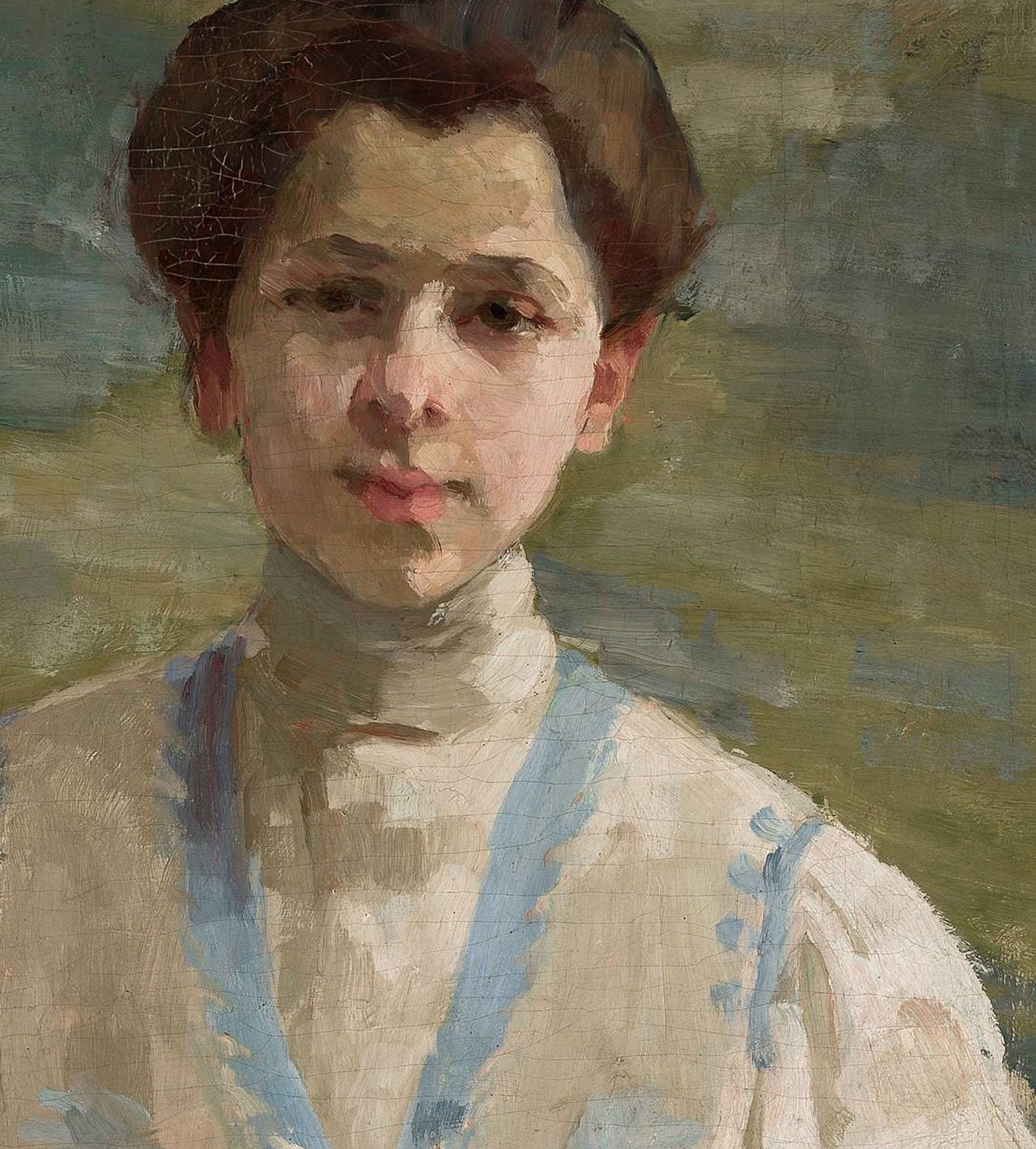 Portrait of Olga | Digital Printable Art | Vintage European Portrait ...