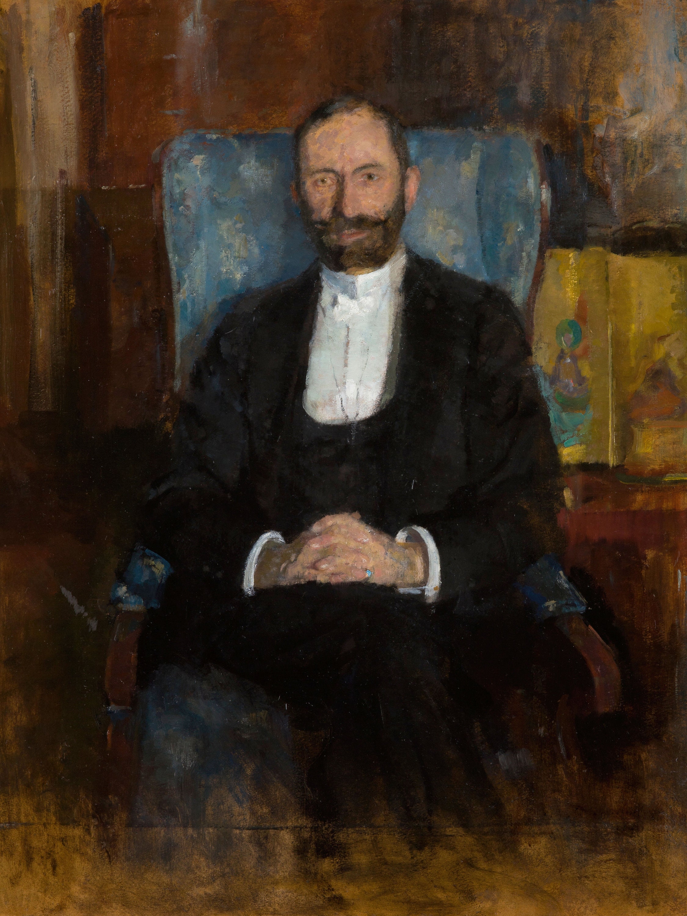 The Aristocrat Digital Printable Art Vintage European Male Portrait Oil ...