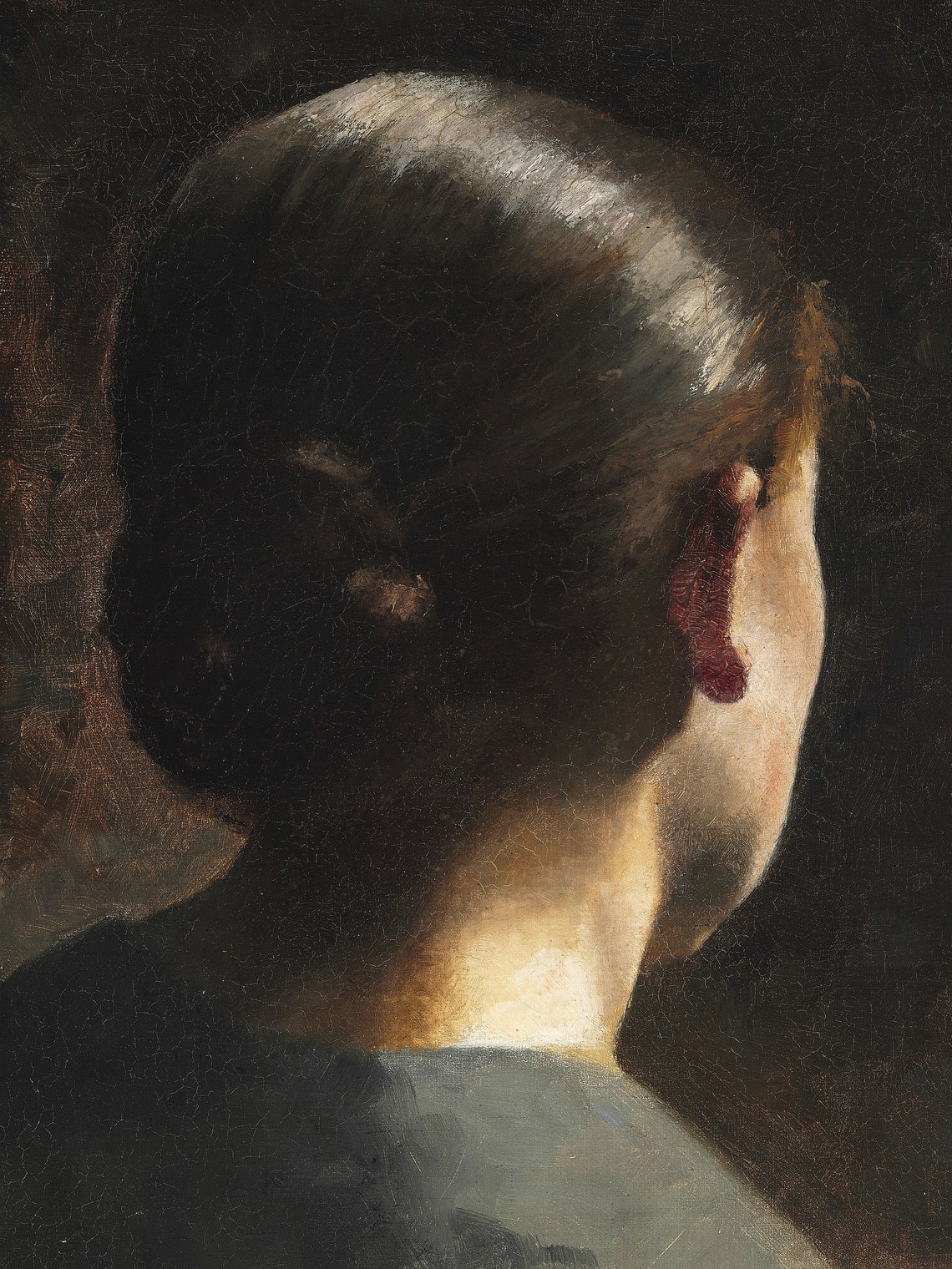 Portrait of Anna Digital Printable Art Moody Vintage Portrait of a ...