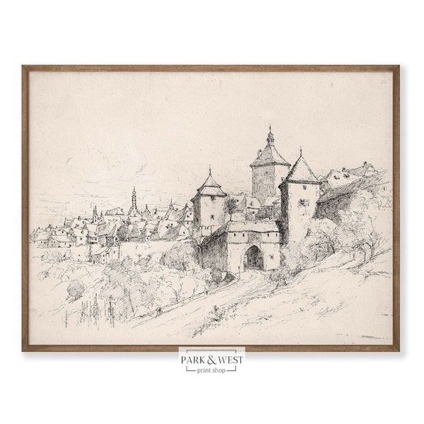 German Landscape - Etsy