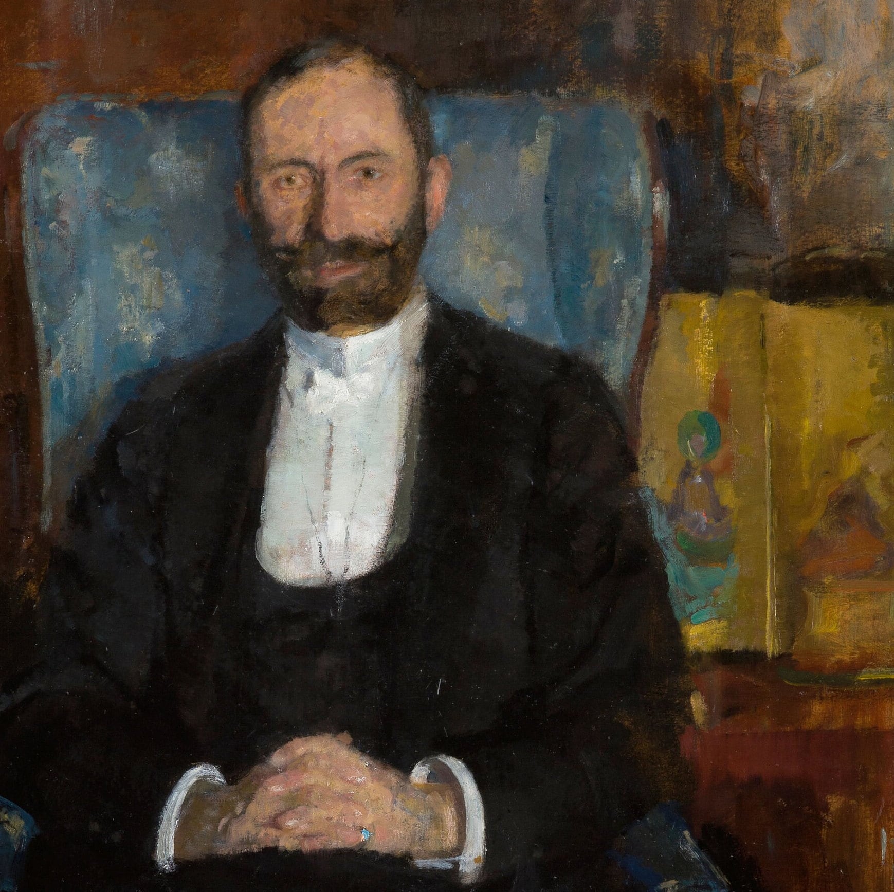 The Aristocrat Digital Printable Art Vintage European Male Portrait Oil ...