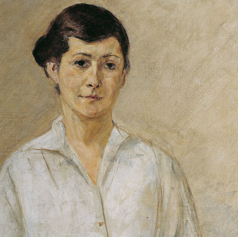 Portrait of a Seated Lady Digital Printable Art Antique - Etsy