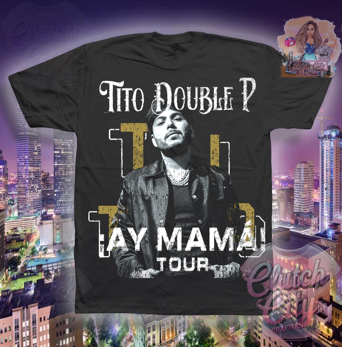 Tito Double P Ay Mama Tour Concert Tee Merch, Tito Double P, - Etsy