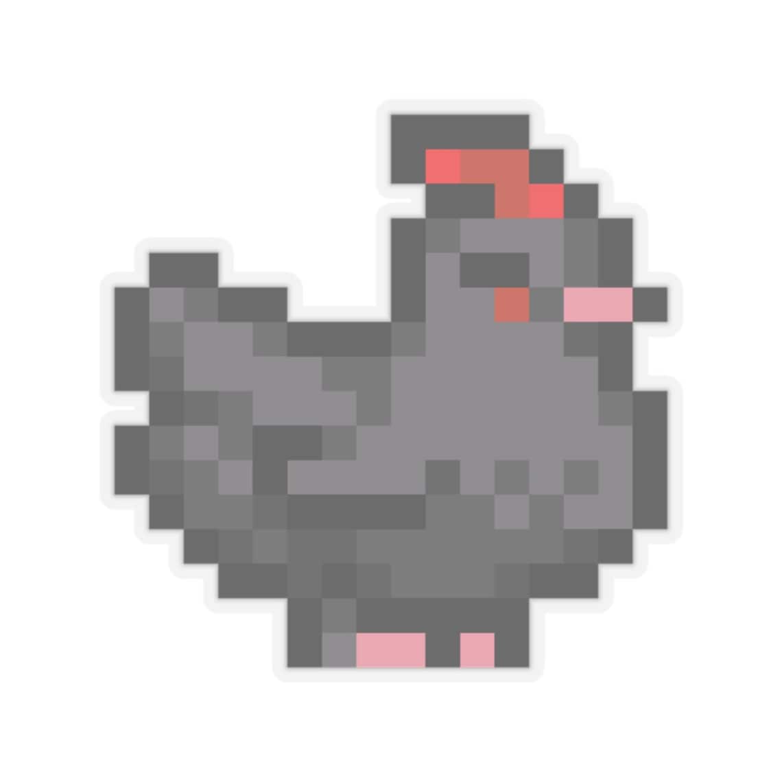 Stardew Valley Void Chicken Sticker - Etsy