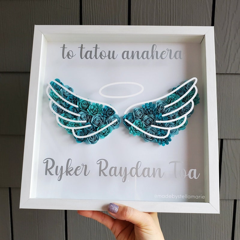 Angel Wing Photo Frame - Etsy