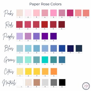 Initial & Name Floral Shadow Box | Custom Paper Rose Box | Flower ...