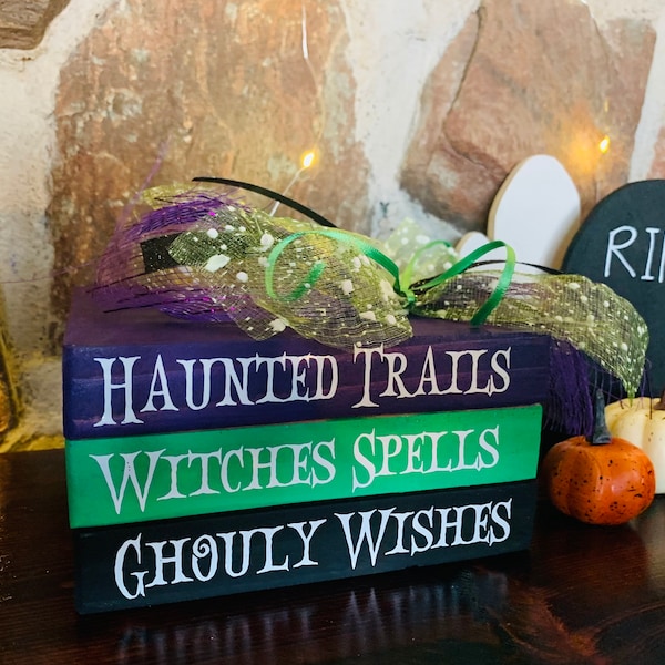 Halloween Books - Etsy