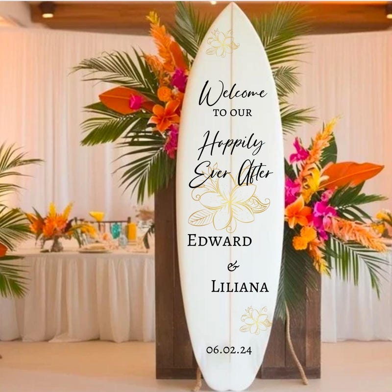 Surfboard Sign - Etsy