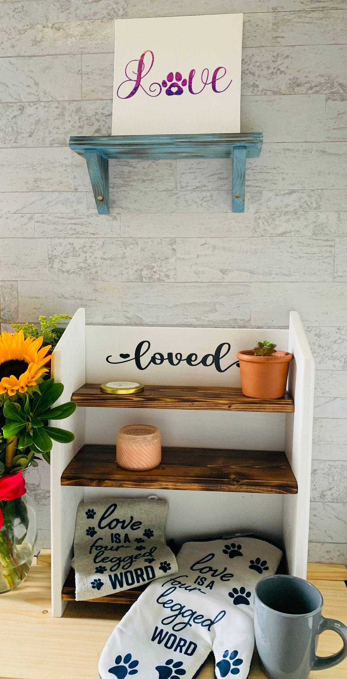 Farmhouse Style Wall Cabinet Storage Cabinet Handmade Wood | Etsy