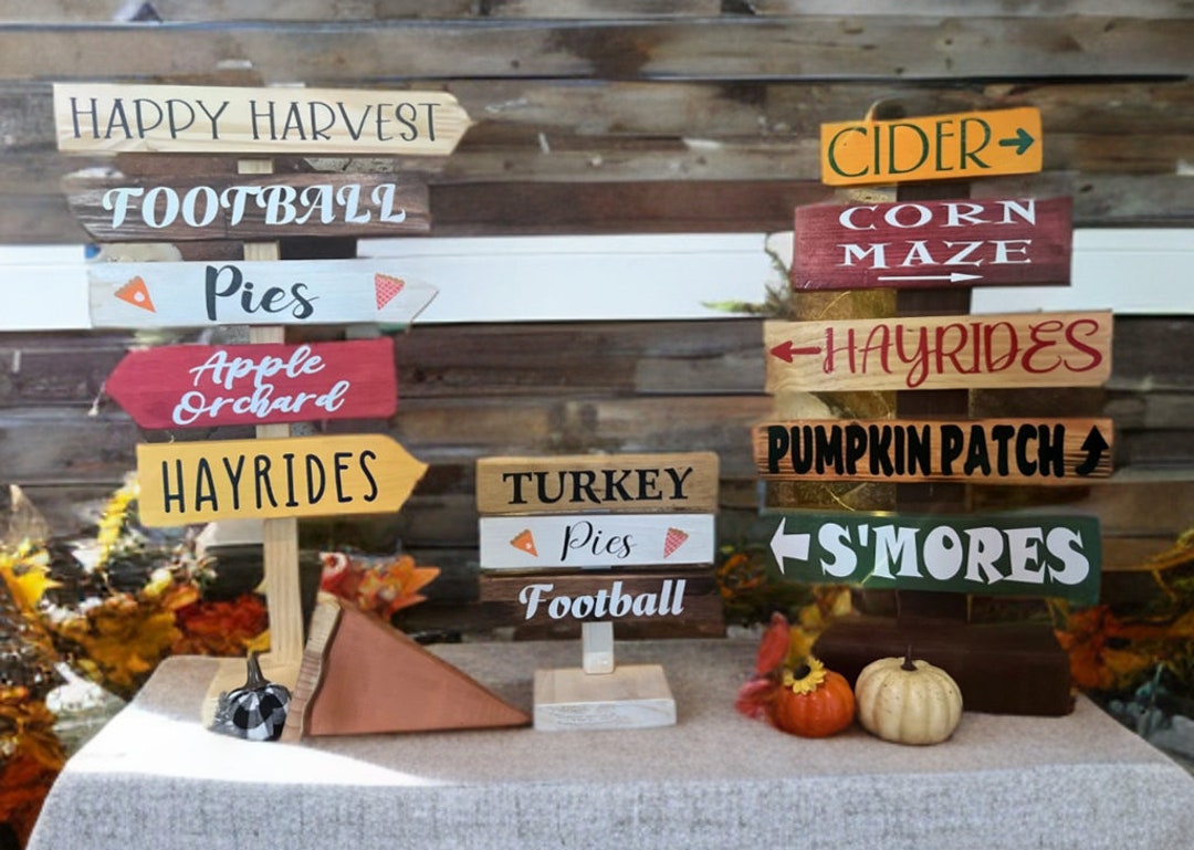 Fall Directional Sign| Corn Maze Sign| Fall Yard Decor| Fall Wedding ...