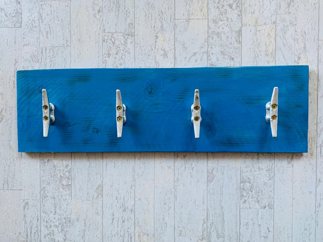 Beach Decor Nautical Coat Rack Beach Towel Rack Nautical Home Decor ...